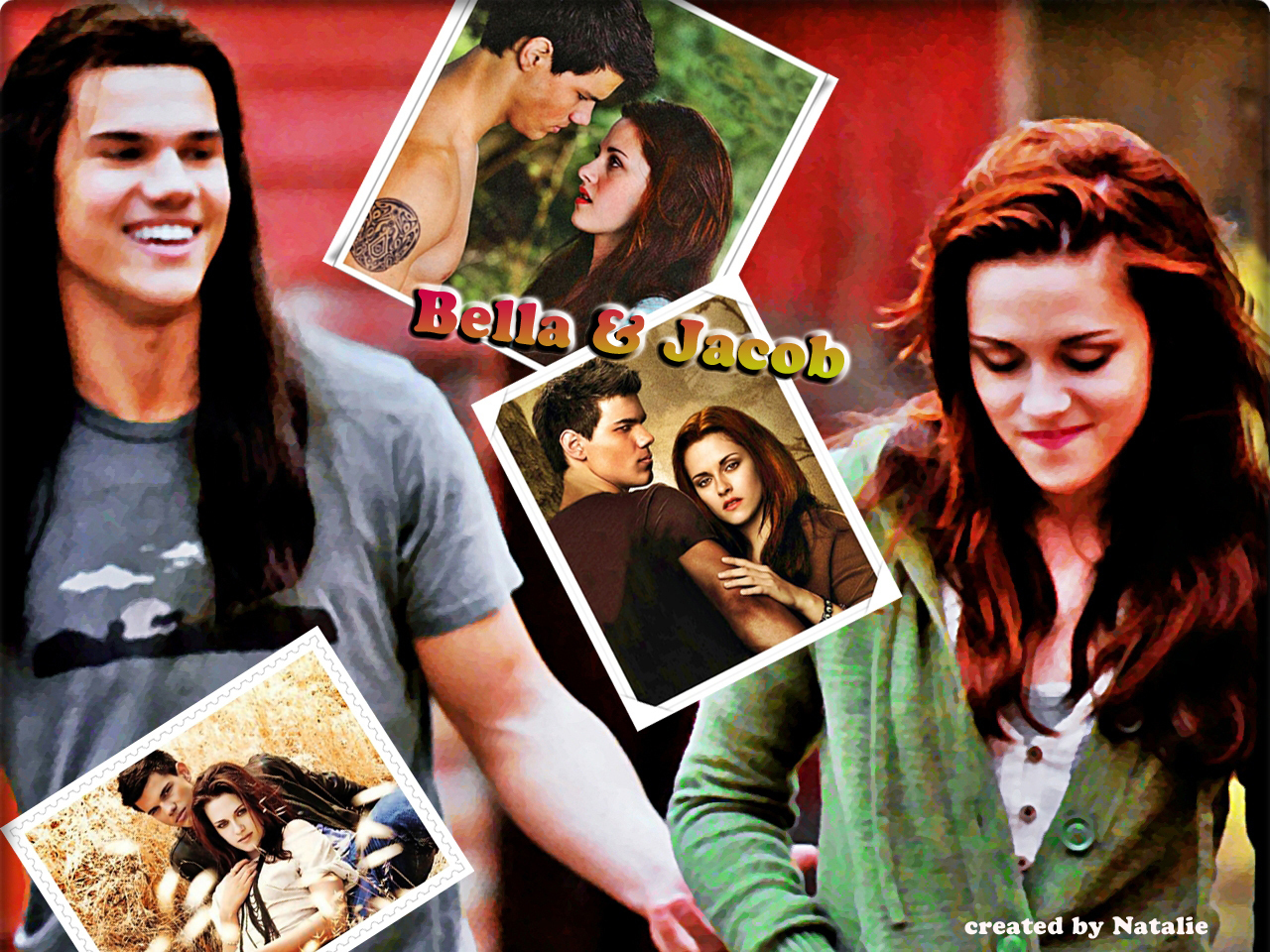Bella and Jacob ♥