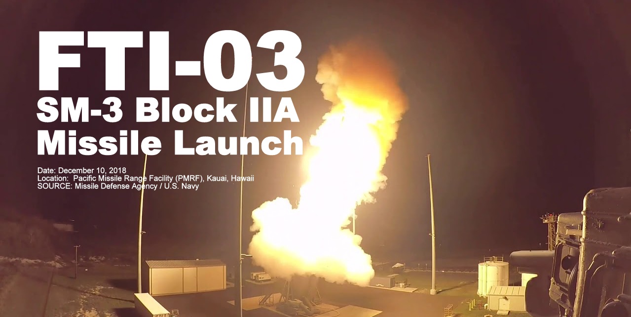 Shore-based SM-3 Block IIA Successfully Intercepts a Ballistic Missile