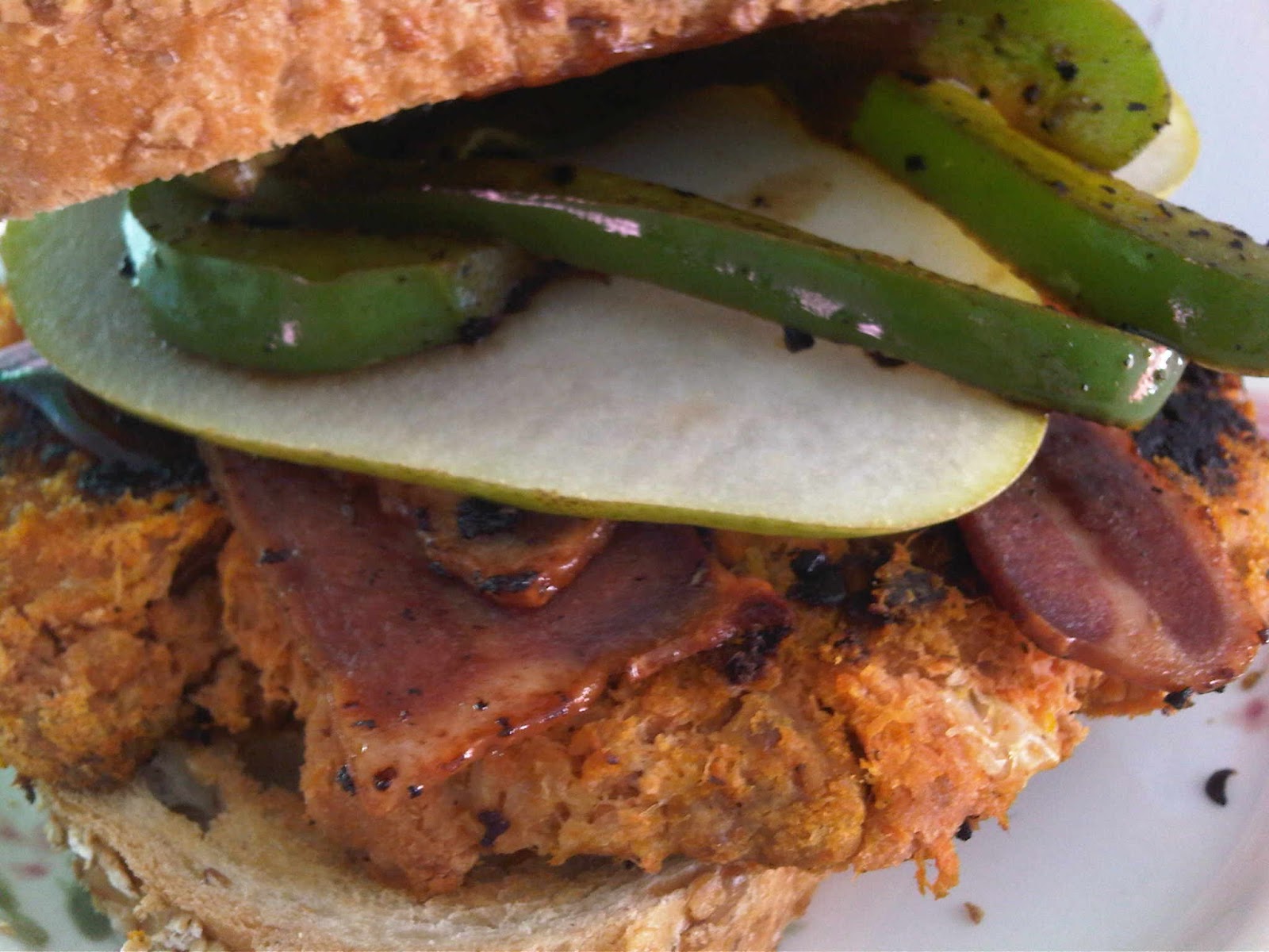 Smoothies & MORE: Apple & Carrot Pulp Turkey Burger