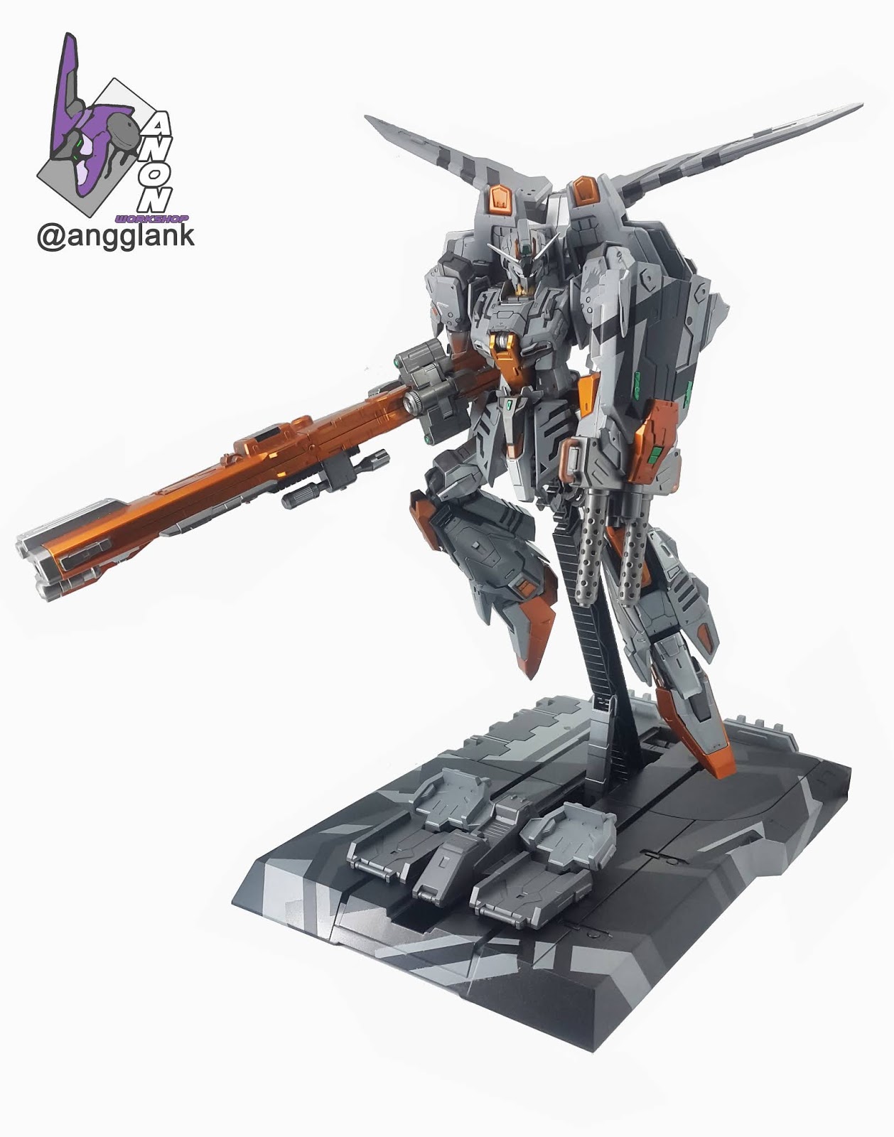 Painted Build: MG 1/100 MSZ-006-3B Zeta Gundam 3B Type [Gray Zeta]