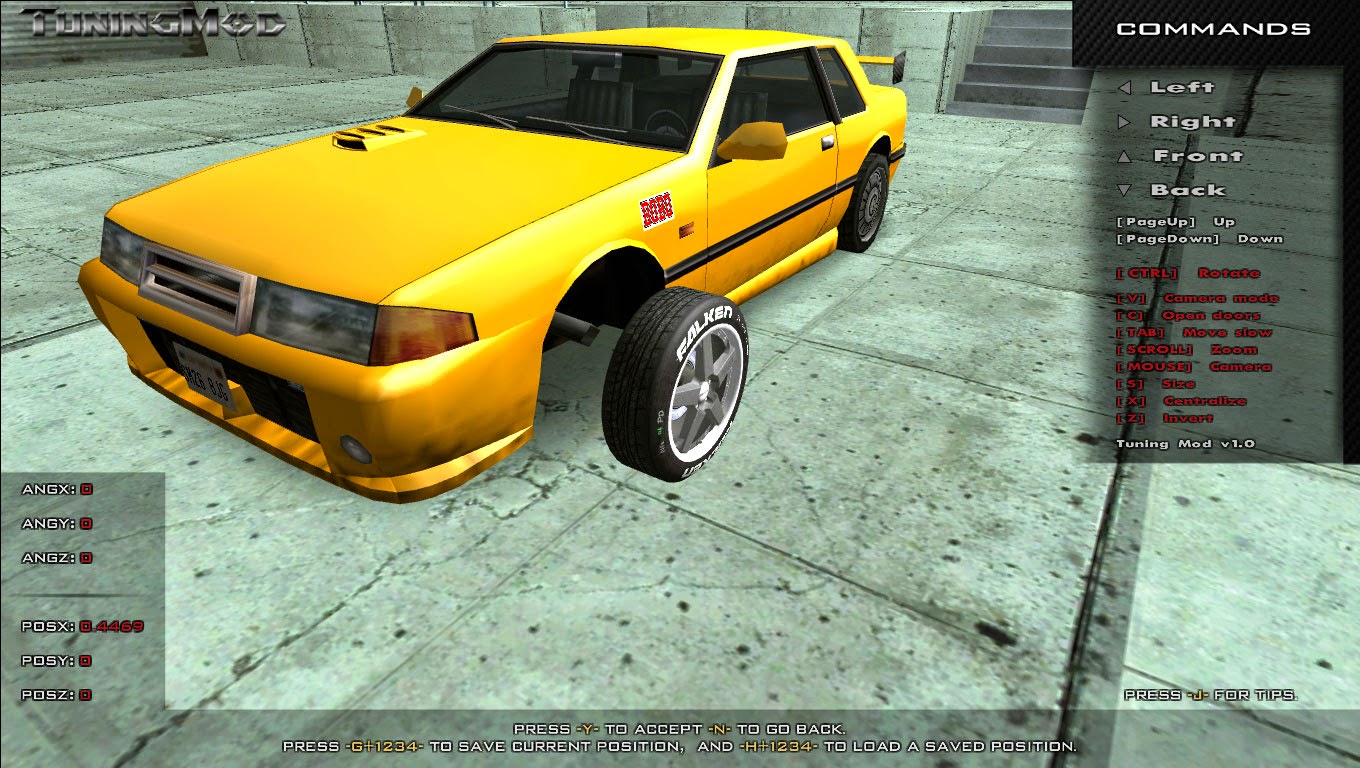 Tuning Mod v1.1 by Junior_Djjr - MixMods - Mods para GTA SA e outros