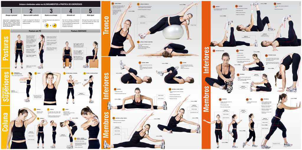 Estudantes de Ed. Fisica: Alongamentos