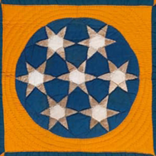 Cloud of Quilt Patterns: Seven Stars in a Circle