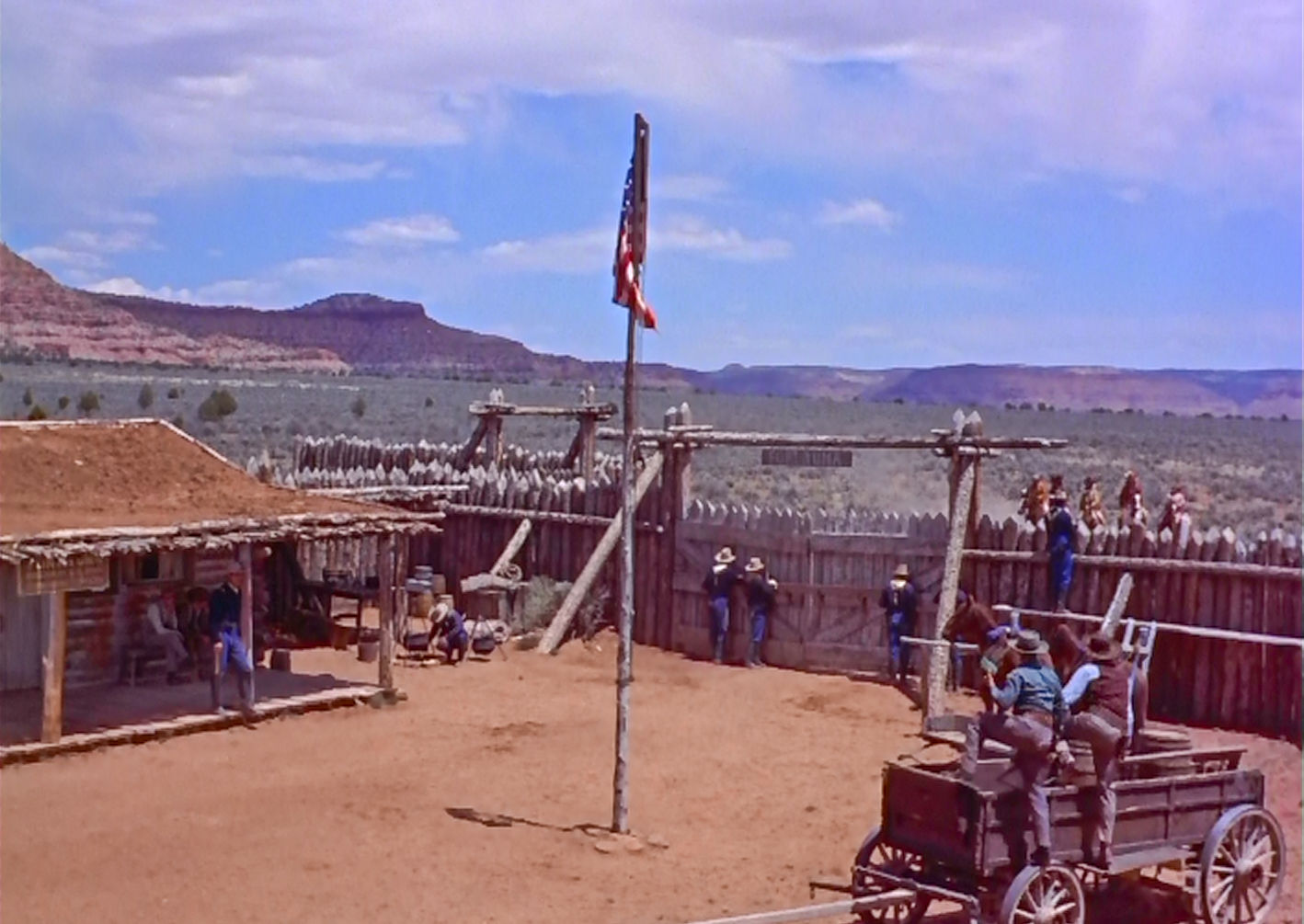 HISTORY OF THE PARRY LODGE, KANAB, UTAH: Kanab Movie Fort and Movie ...
