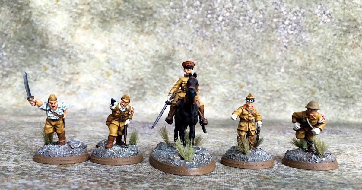 Major Thomas Foolery's War Room: IJA Officers and Weapons Teams