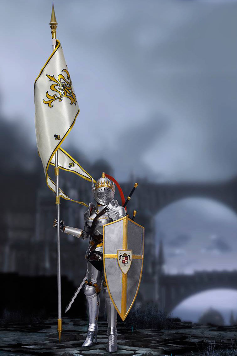 toyhaven: SG Toys 1/6th scale Crown Knight 12-inch Female Fantasy ...