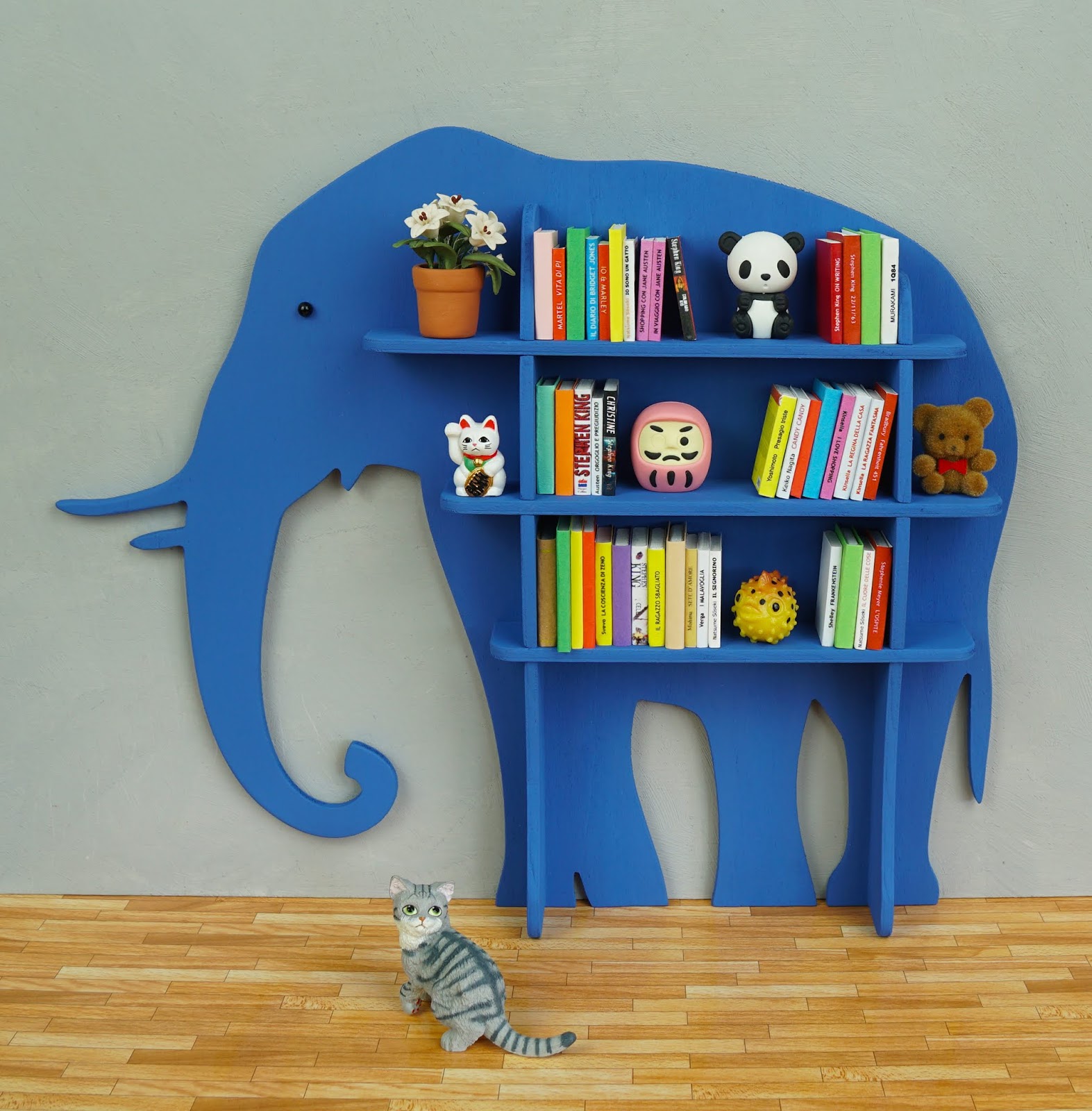 My Momoko World: Libreria "Elefante" / Bookcase "Elephant"