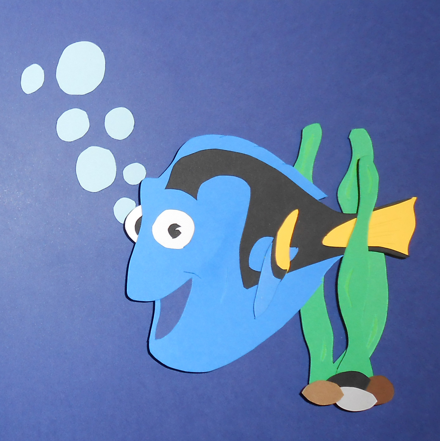 Jeff Ellison Art: Dory 3-D Paper Craft