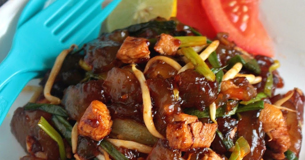 Cara Buat Ambuyat Goreng