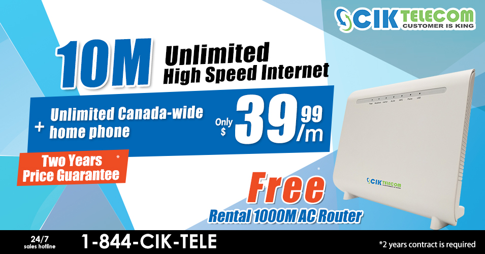 CIK Telecom Blog: CIK November Internet Bundles Promotions