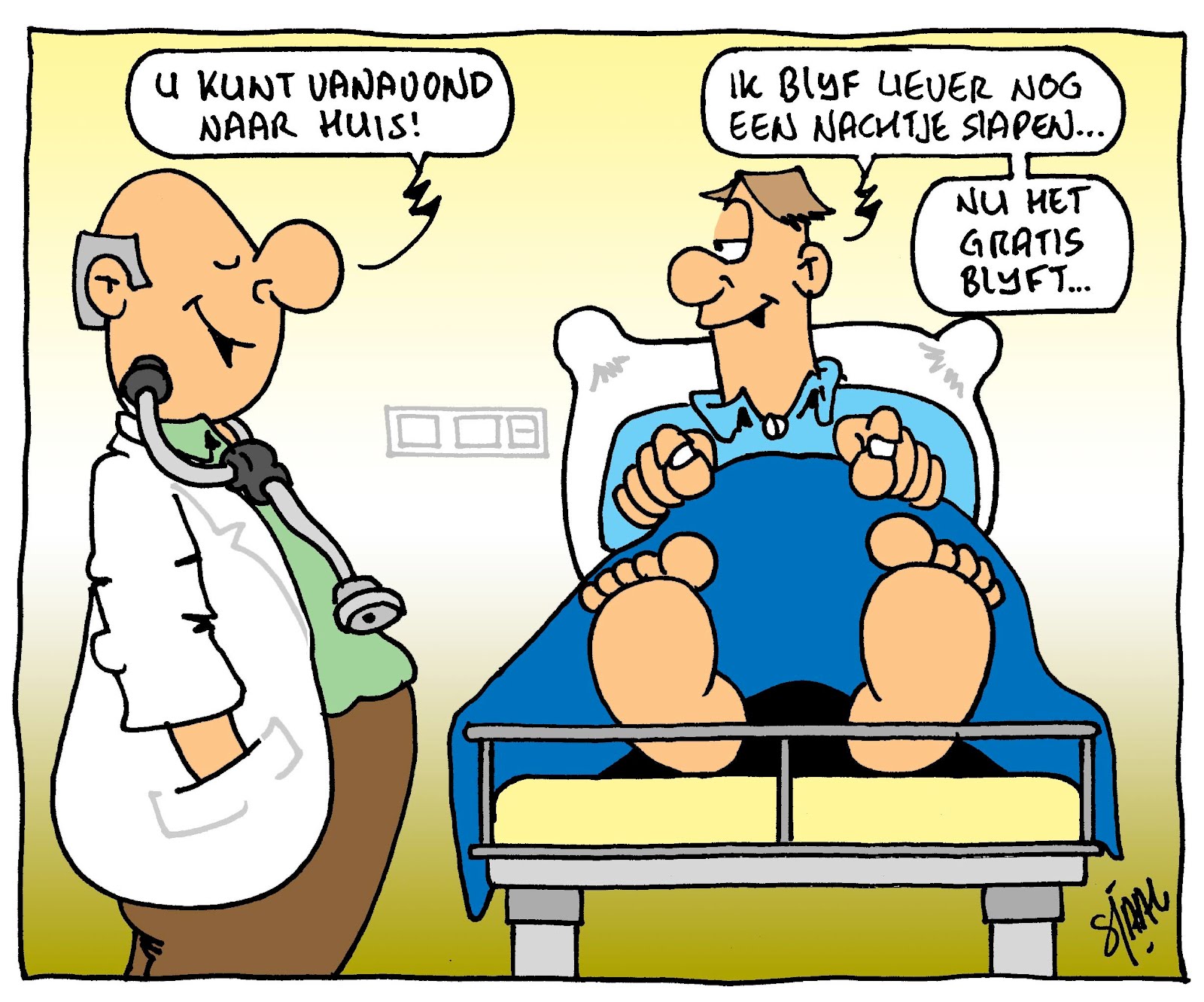 Cartoon van de Dag: Deelakkoord PvdA en VVD.