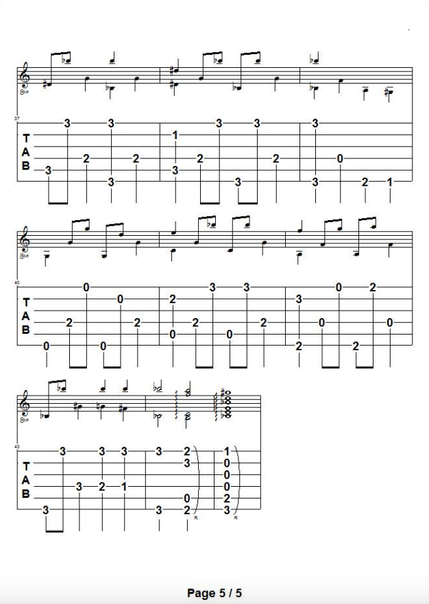 Guitar Tabs: Tabs For: Too Tight Rag