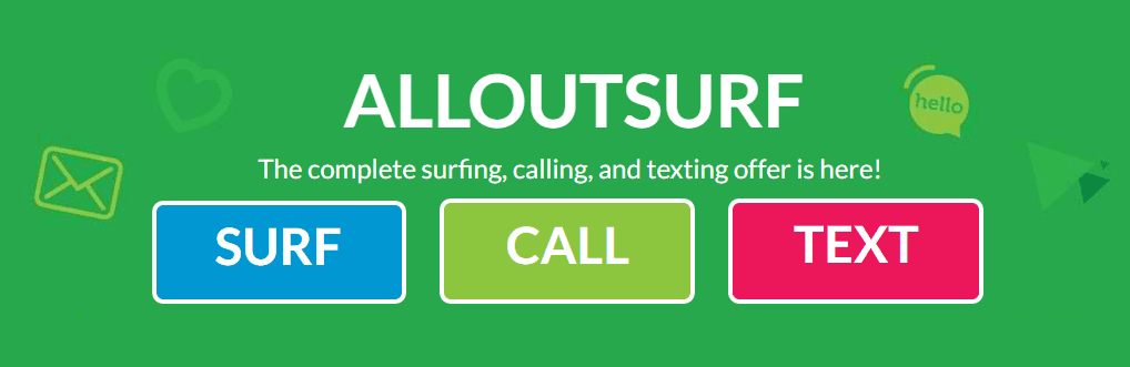 Smart ALL OUT SURF Promo offers Unlitext to All Network, Call and Surf