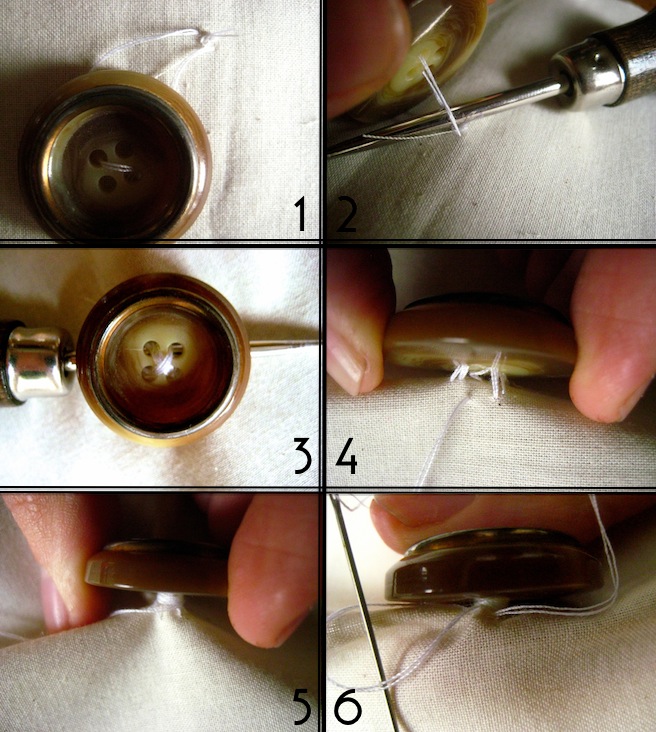 From Scratch: Basic Skills: Sewing on a Button