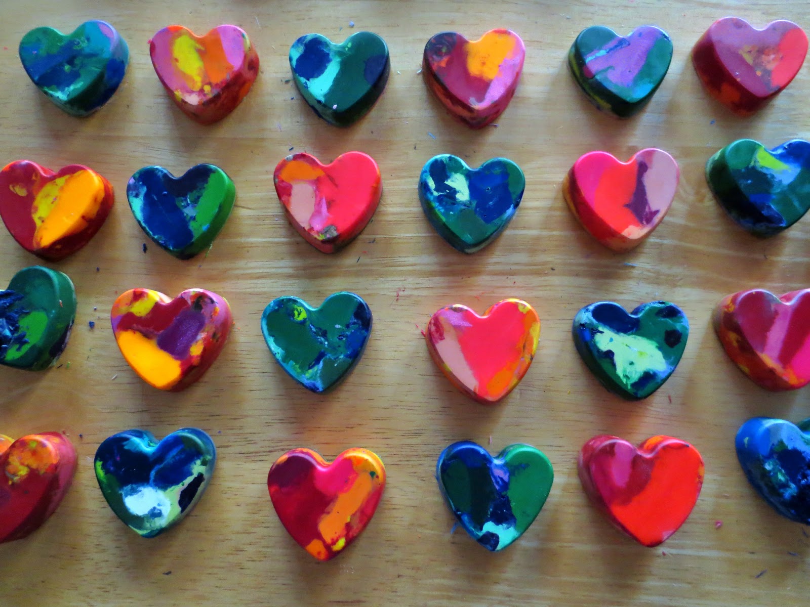 Princesses, Pies, & Preschool Pizzazz: Melted Crayon Hearts