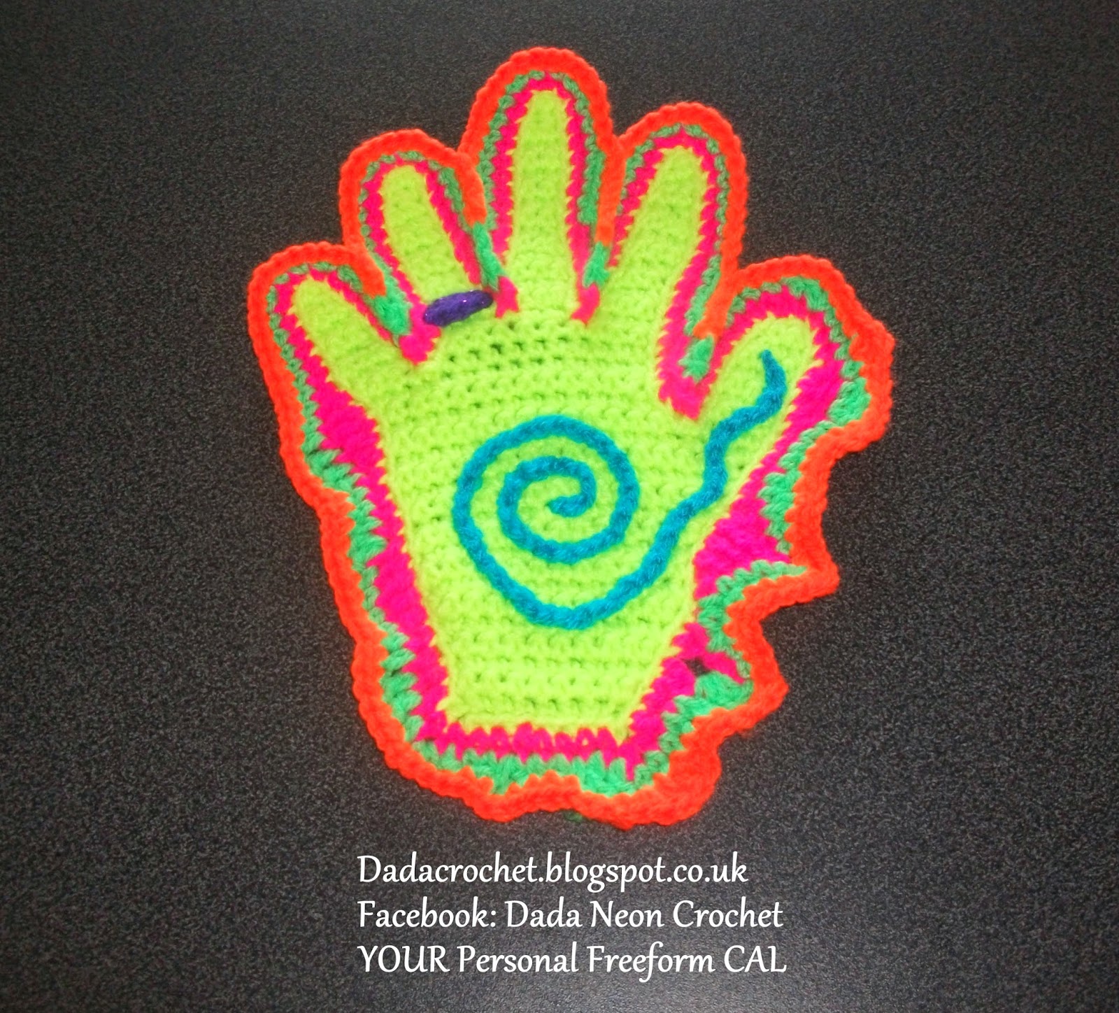 Dada Neon Crochet: YOUR Personal Freeform CAL! - Week 2
