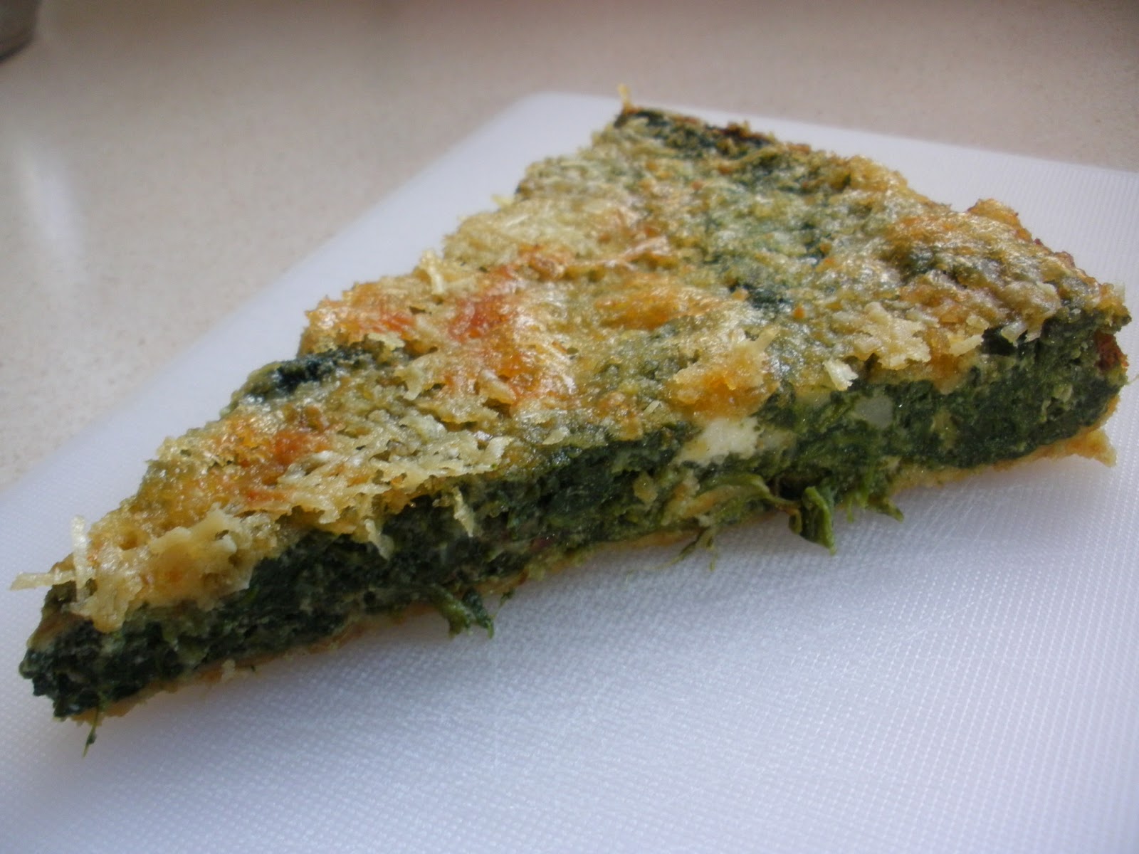 Come to cook: Ταρτα με σπανακι χωρις φυλλο