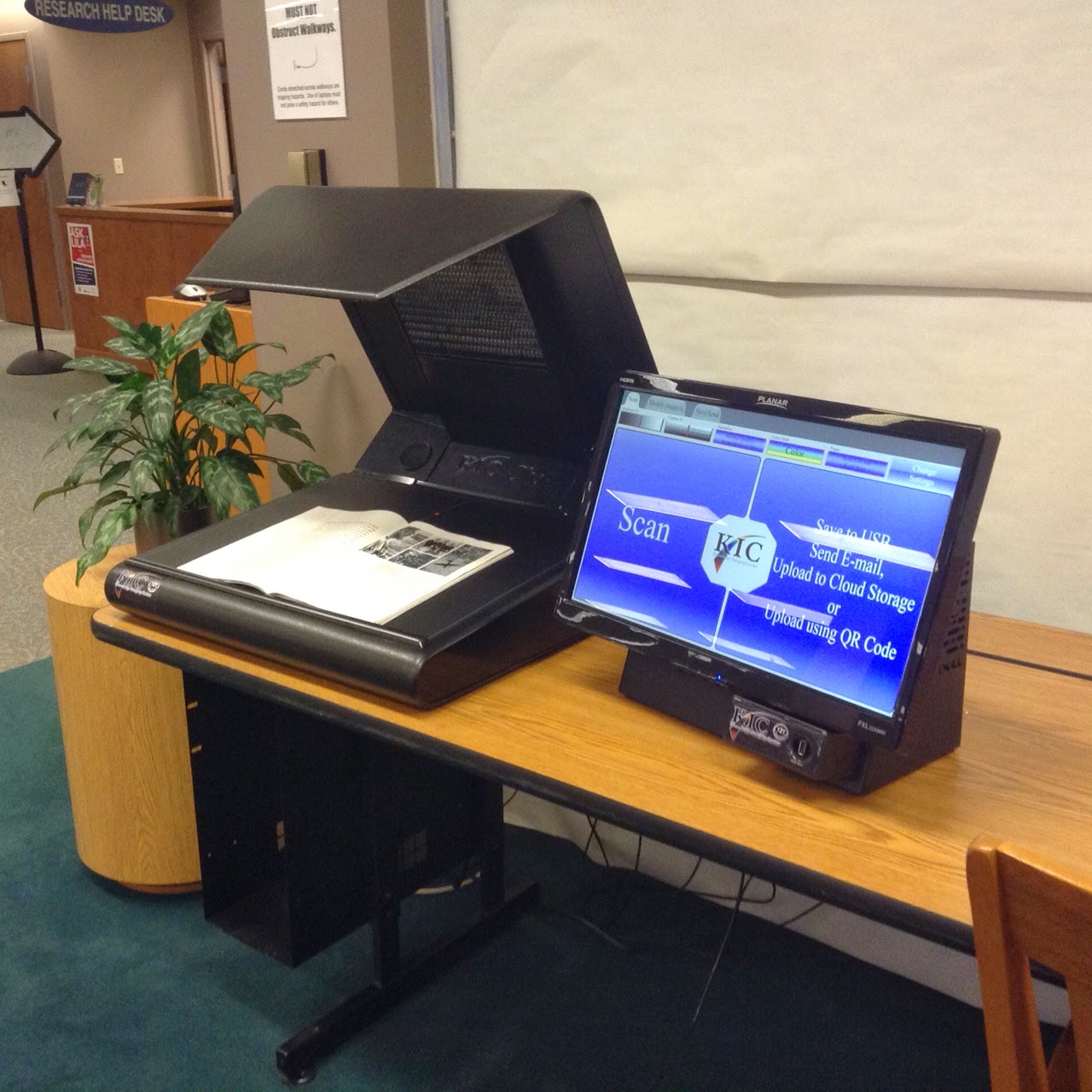 Bunch Library News: Need to scan something quickly?