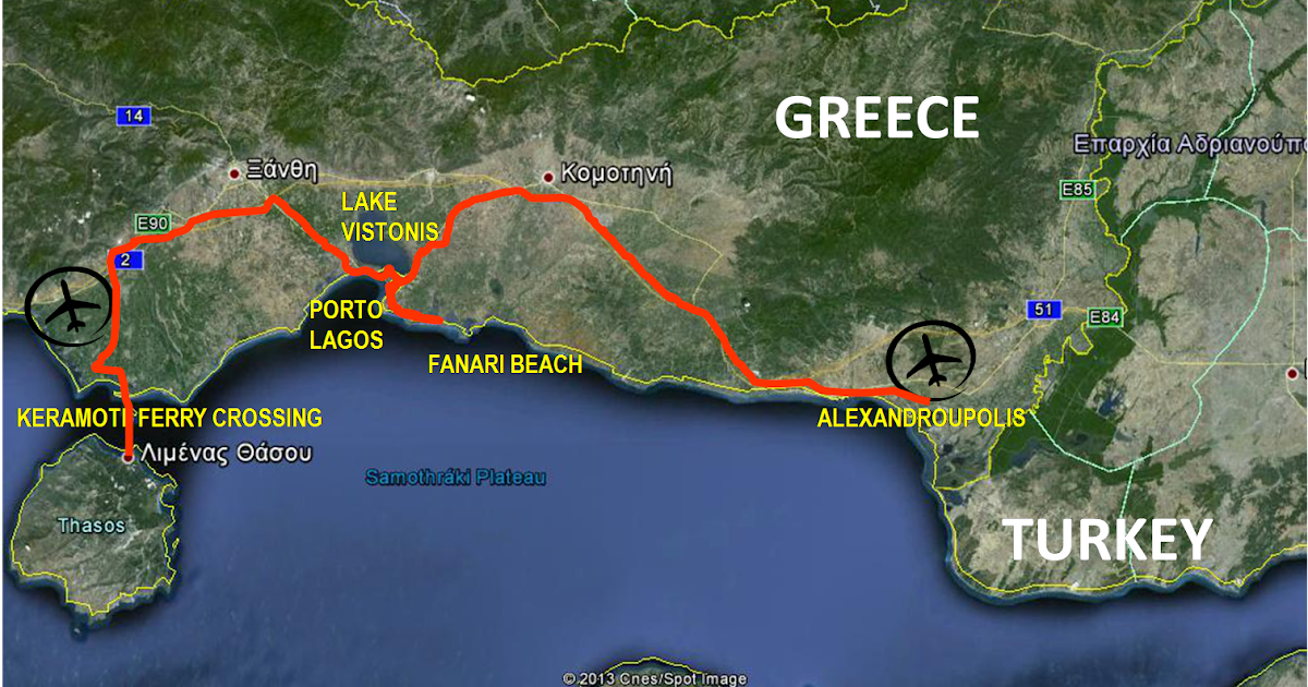 Athens Nature Journal: Road trip: Alexandroupolis to Thassos...