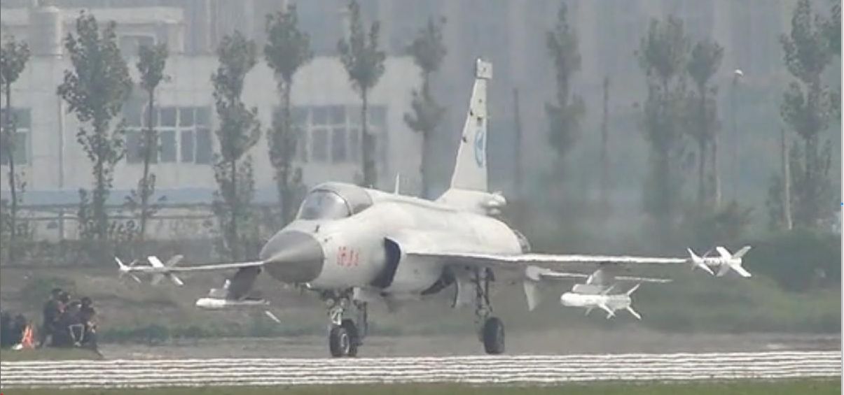 JF-17 Armed with SD-10 BVRAAMs (Beyond visual range Air to Air Missile ...