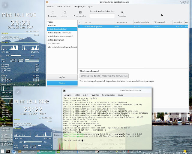 Byteria: Upgrade para o Linux Mint 18.1 “Serena” KDE