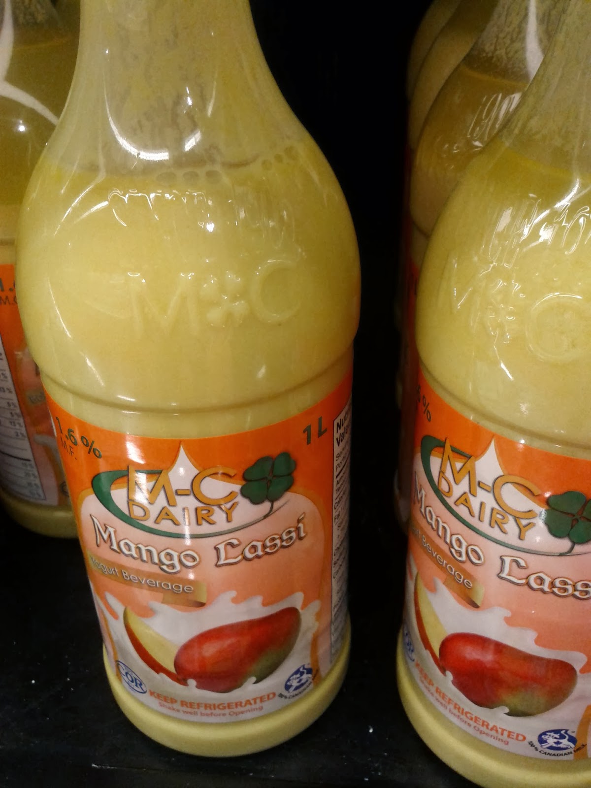 Toronto things: M-C Dairy Mango Lassi at Loblaws at Maple Leaf Gardens