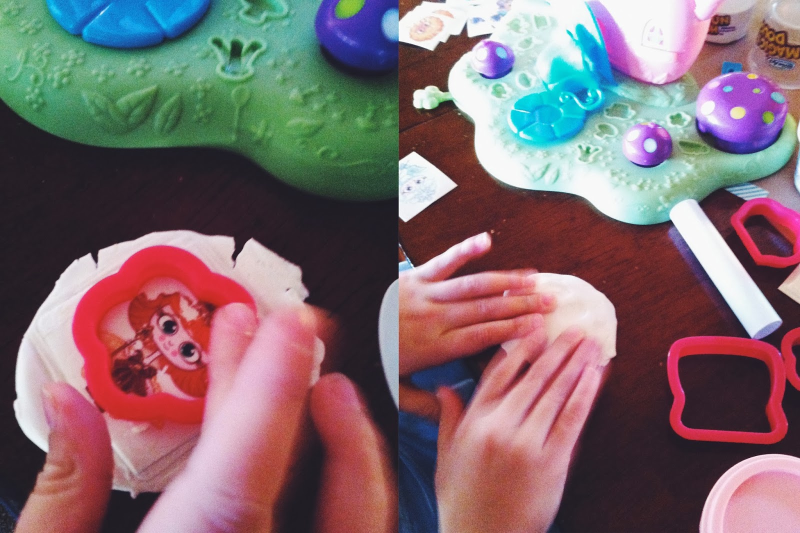 tea party and magic dough. | the olive tree