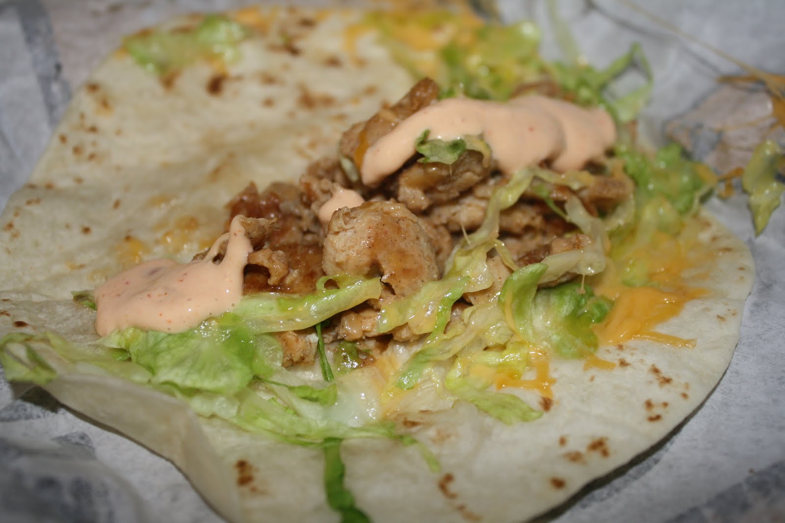 An Immovable Feast: Del Taco Chicken Soft Tacos: A Somewhat Irrational ...