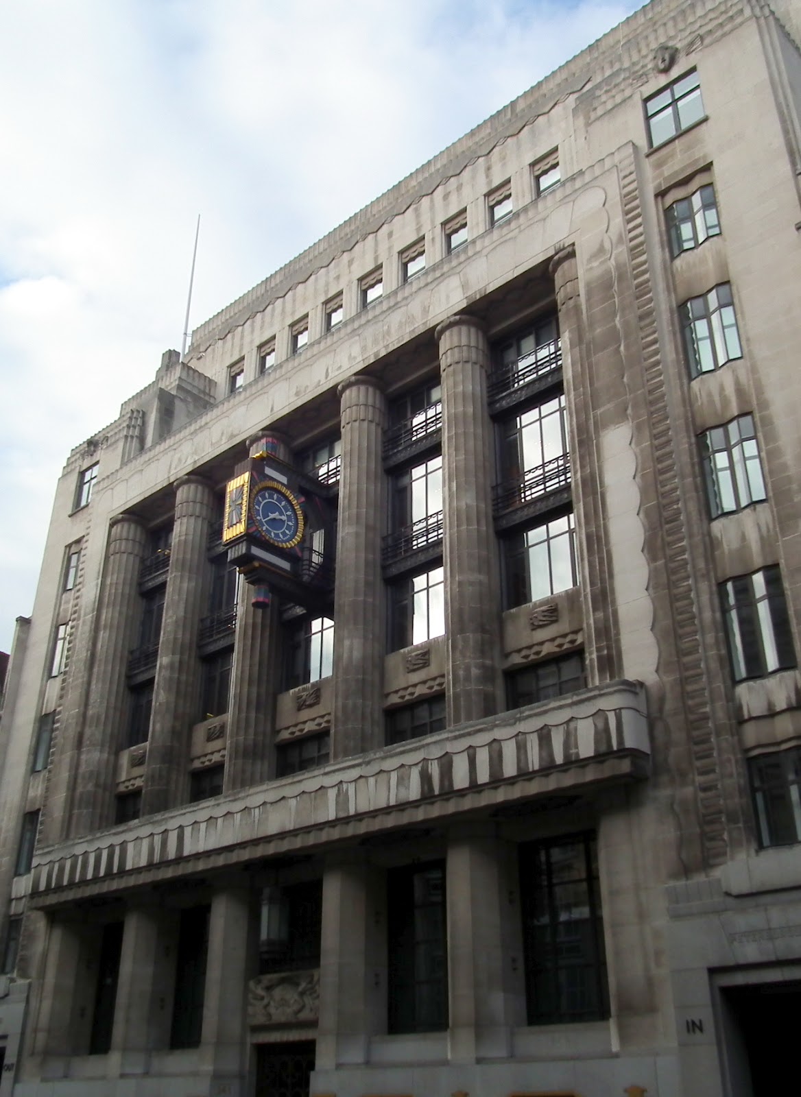 ORNAMENTAL PASSIONS: Former Daily Telegraph building, Fleet Street EC4