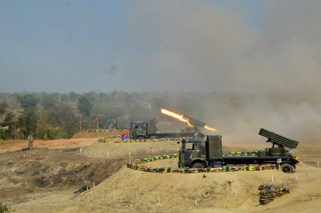 Large-Scale Exercise of the Myanmar Military | jejak defence