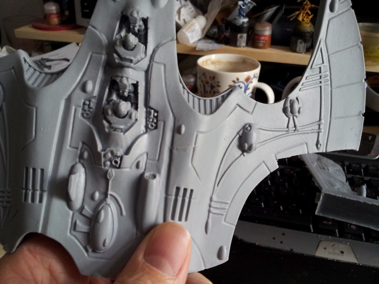 White's Wolves: Forge World Void Dragon Phoenix - How Not to Build a Model