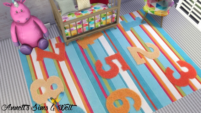 Annett's Sims 4 Welt: Kids Rugs - Part 1 - Update 07.07.2016