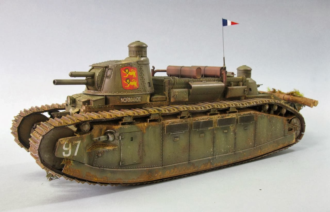 Panzerserra Bunker- Military Scale Models in 1/35 scale: Char FCM 2C ...