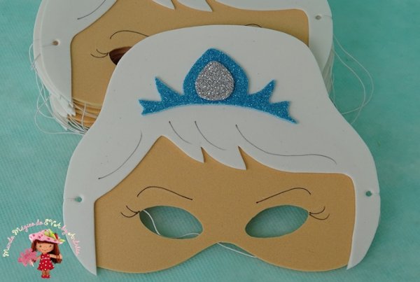 Máscara Frozen Elsa