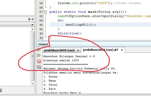 Lely Blog: Konversi bilangan menggunakan Java
