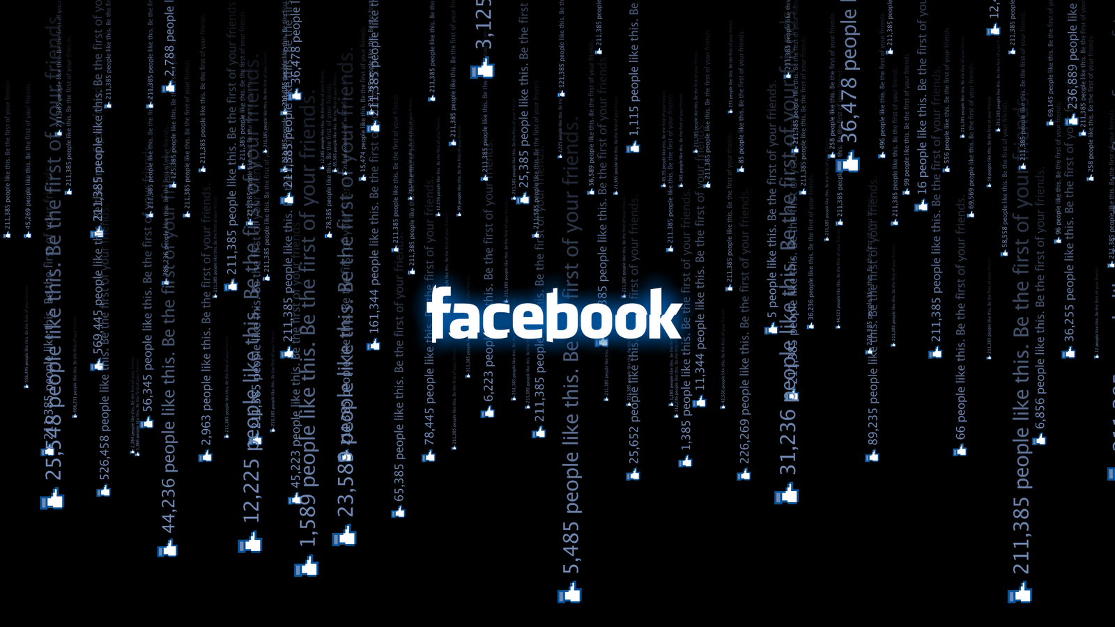 Creative wallpapers: Facebook wallpapers