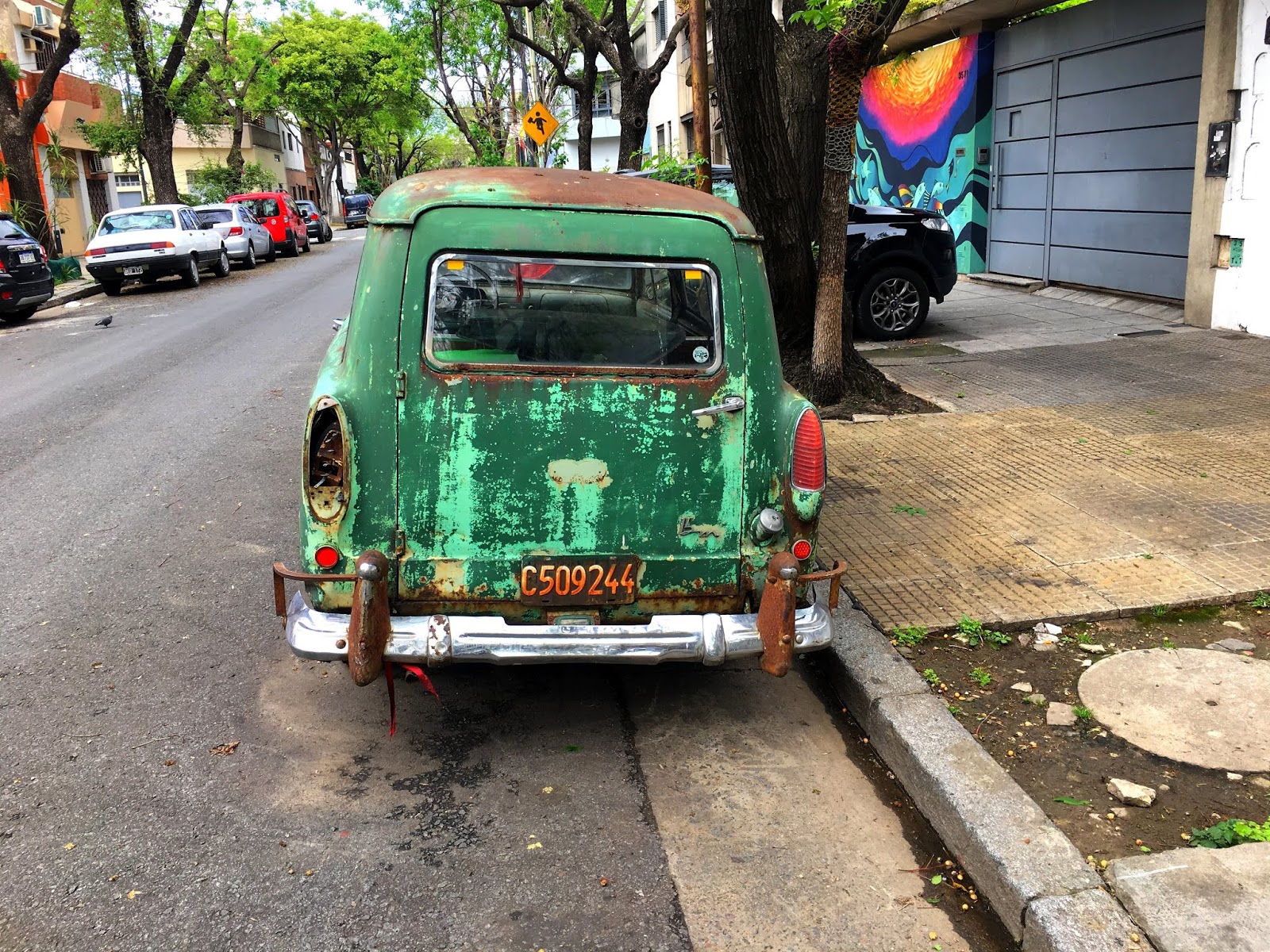 Chapati Road: un OXIDADO FORD, Muy Feo