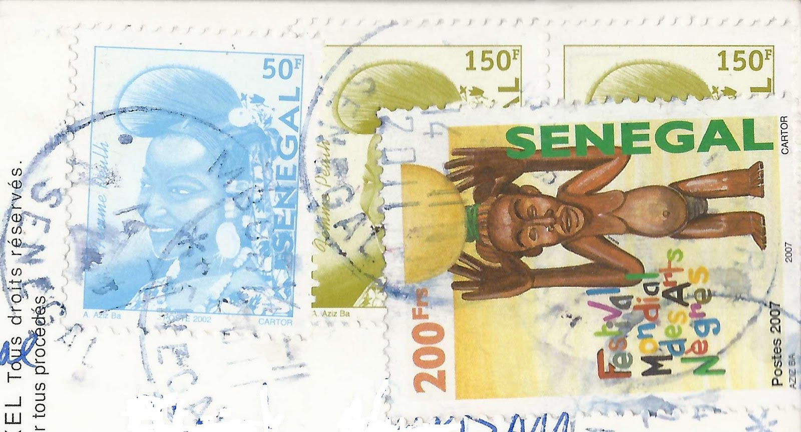 A Journey of Postcards: A postcard from Sénégal