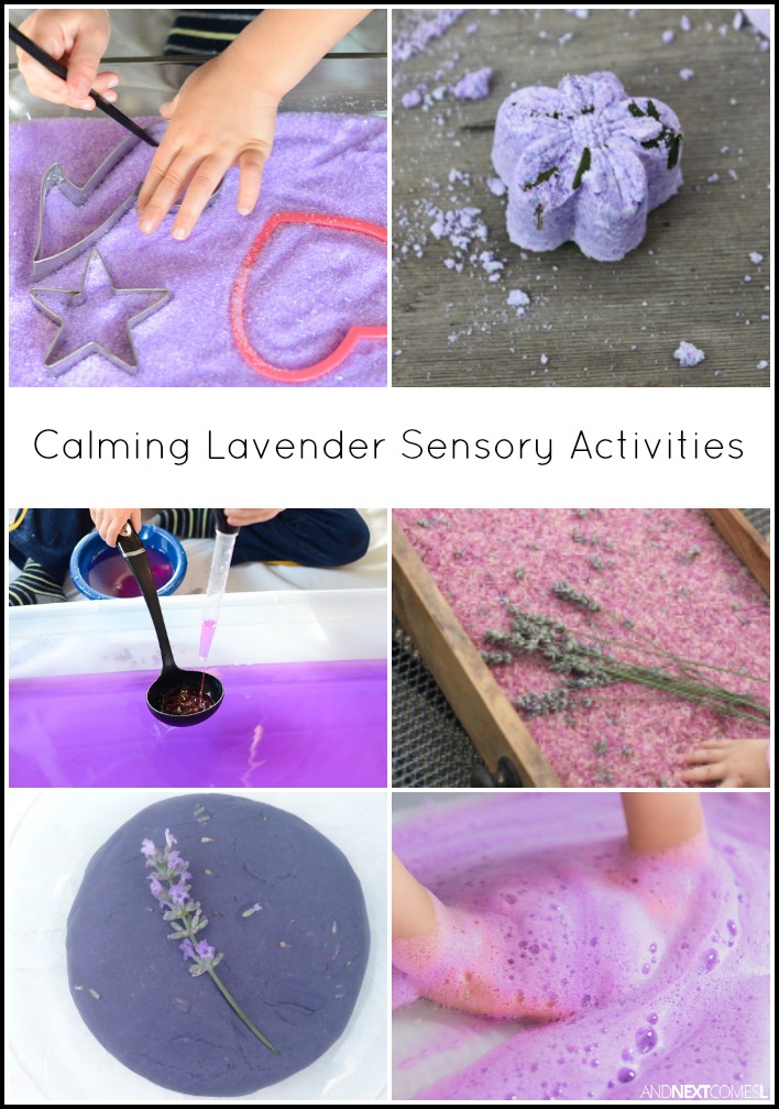 Calming Lavender Sensory Activities For Kids And Next Comes L Calming Lavender Sensory Activities For Kids And Next Comes L