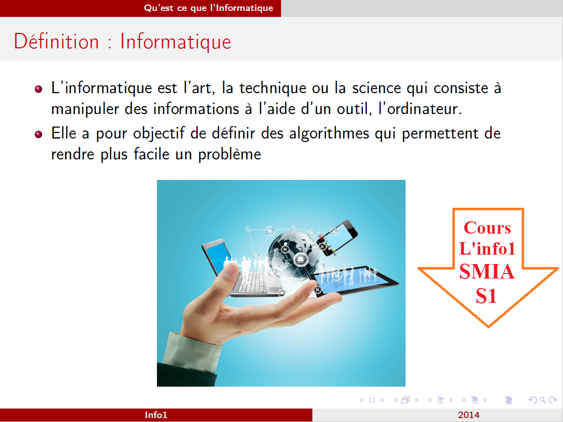 initiation a l`ordinateur