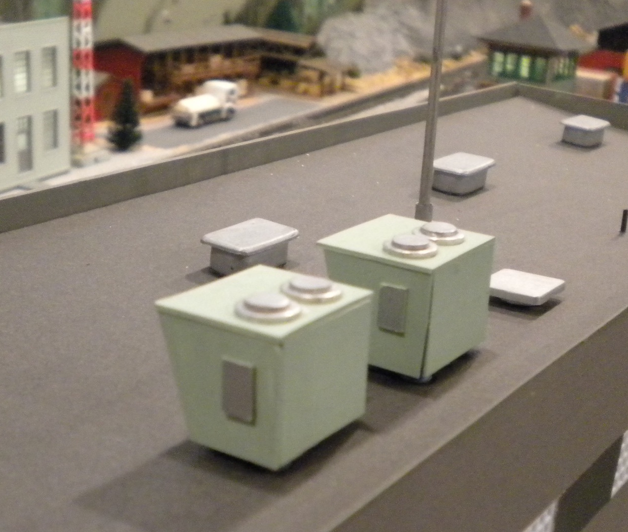The Model Railroad Luddite: LEGO block HVAC units