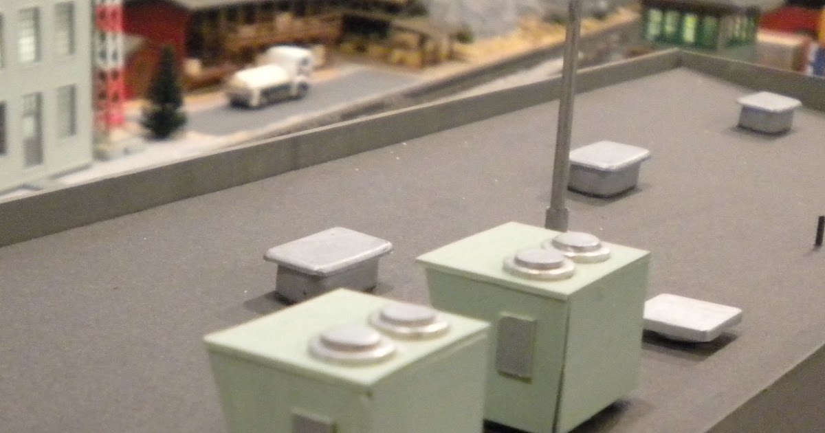 The Model Railroad Luddite: LEGO block HVAC units