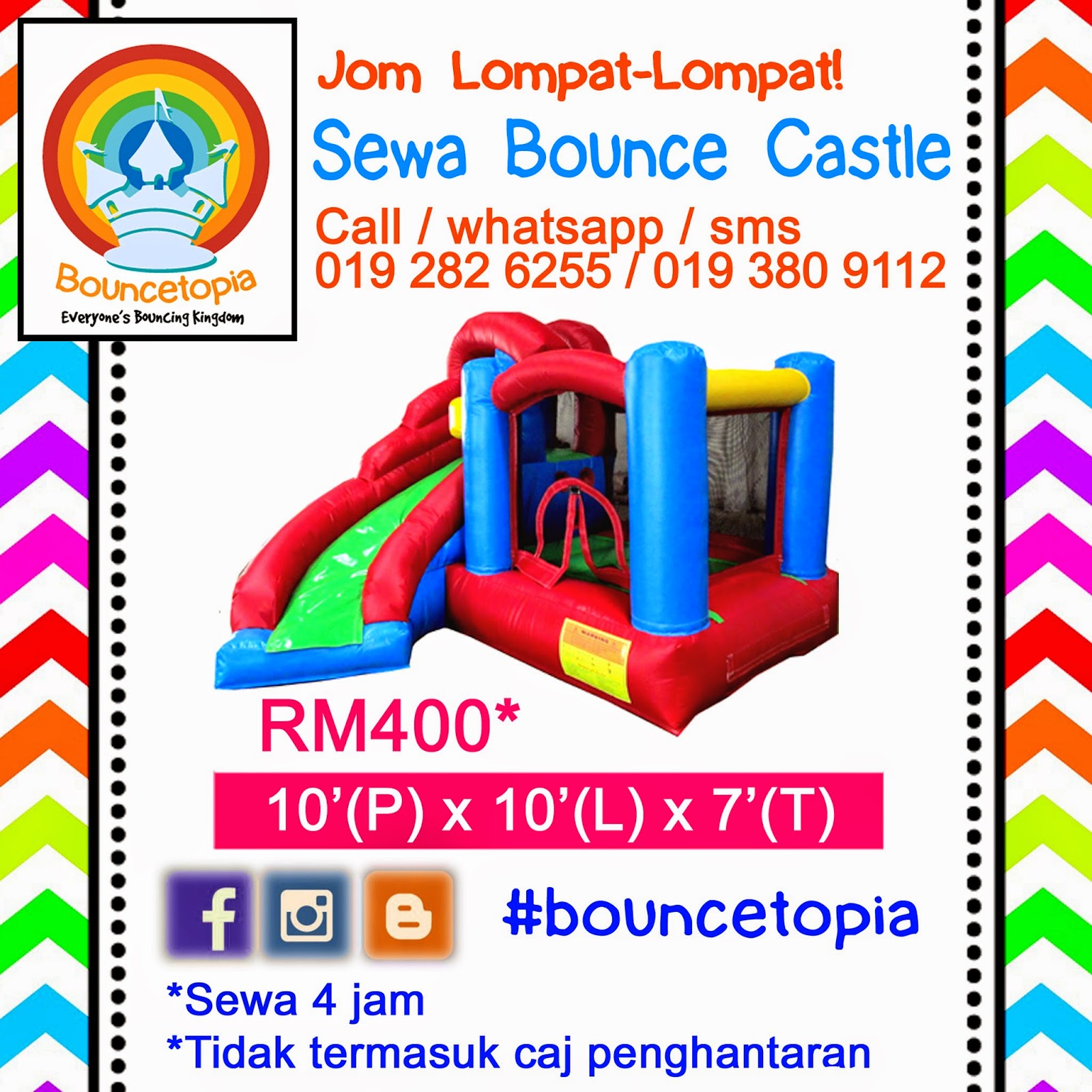 Bouncetopia - A Malaysian Bounce House Company: January 2015