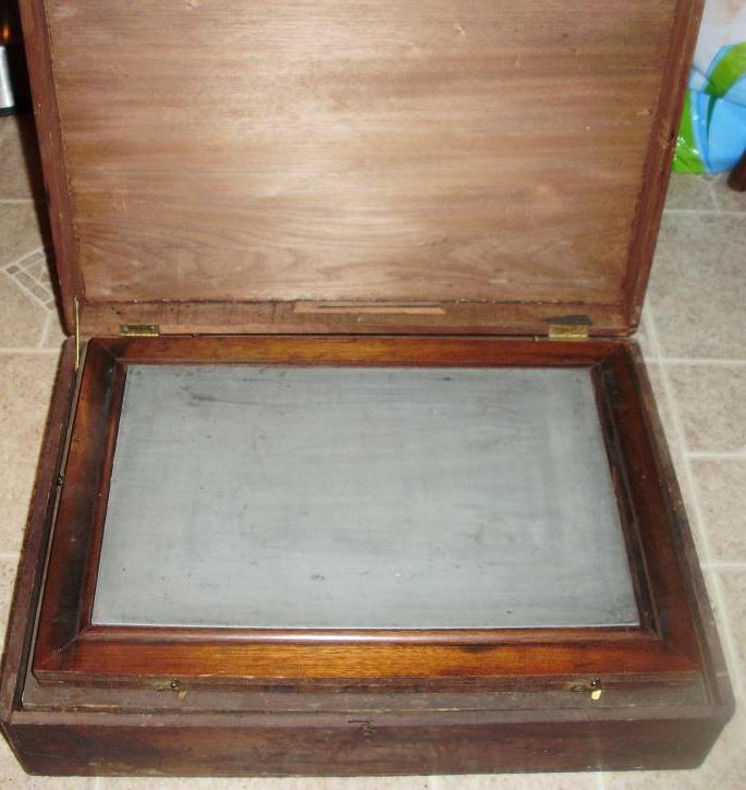 Log Cabin Antiques & Gifts: Cyclostyle Gestetner printing box (duplicator)