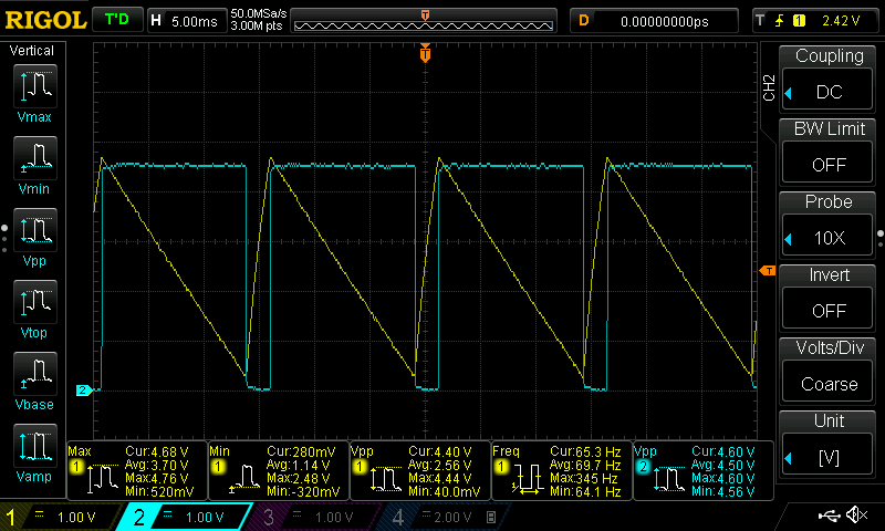 The ve3wwg blog: Ramp Generator: Inverse Ramp
