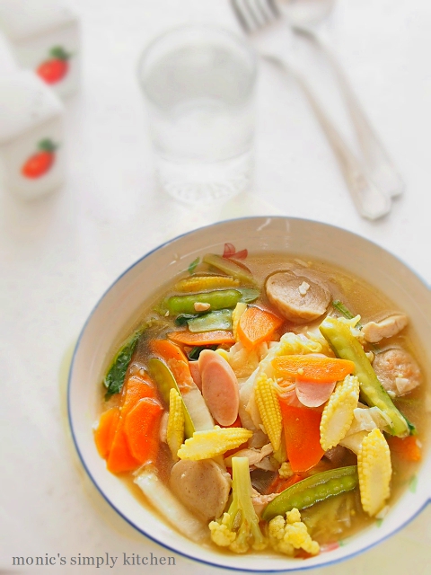 Capcay Kuah - Monic's Simply Kitchen