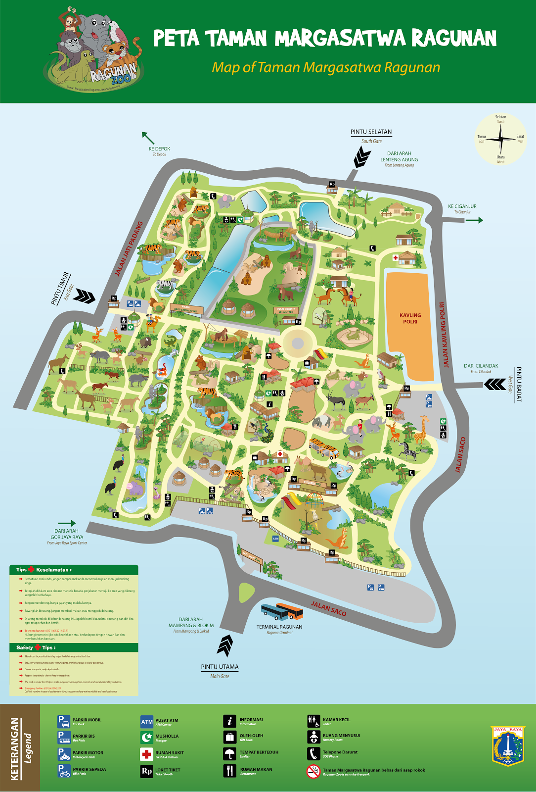 Septiari Tripurwangi: Redesign Sign System Taman Margasatwa Ragunan ...