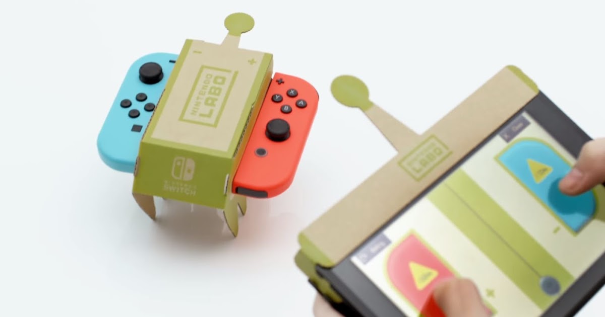 NEWS: Nintendo Labo adds cardboard elements to your Switch | The Test Pit