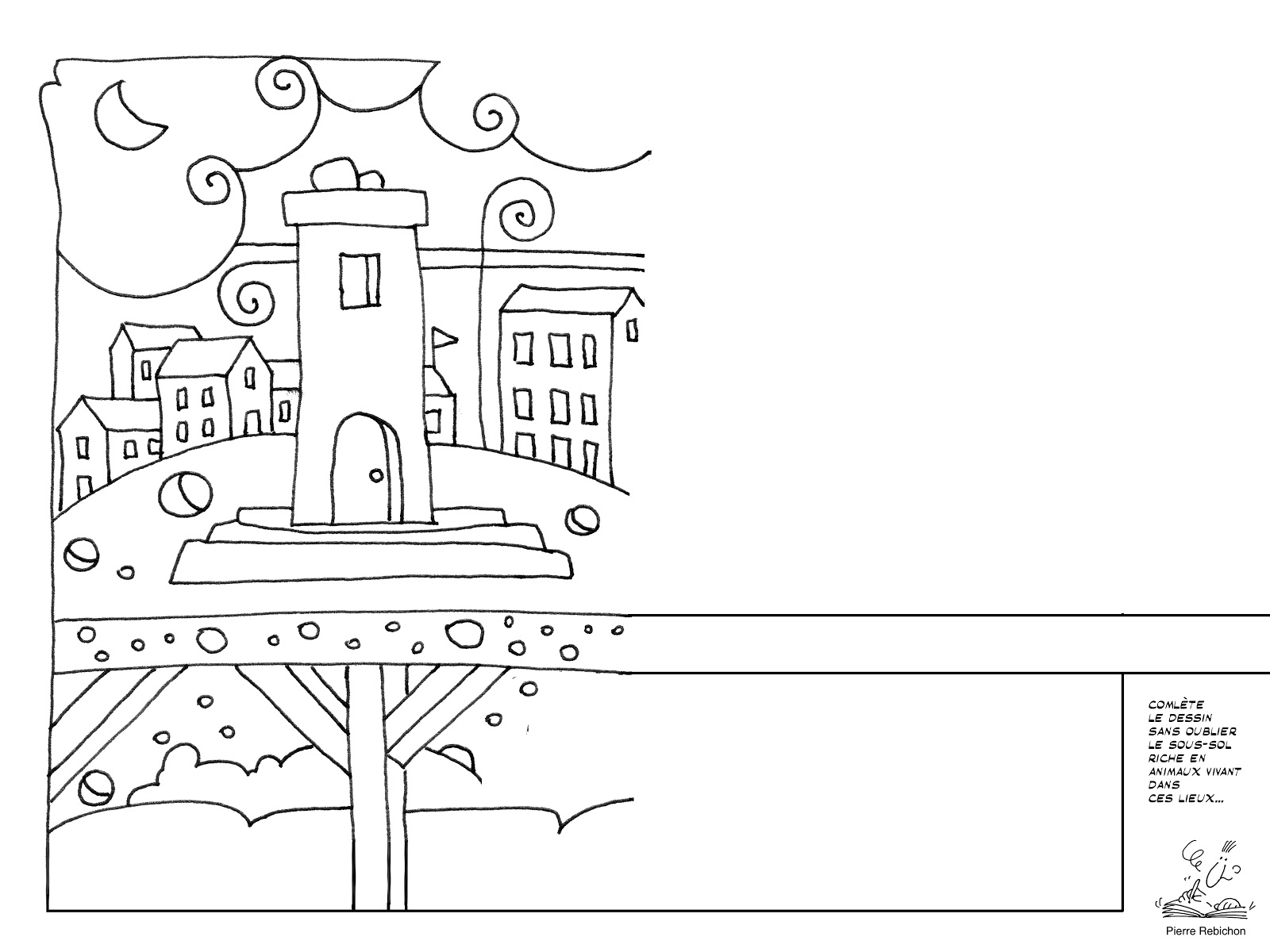 COLORIAGES POUR TOUS: DESSIN À TERMINER COLORIAGES POUR TOUS: DESSIN À TERMINER