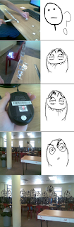 rage comics trollface under mouse